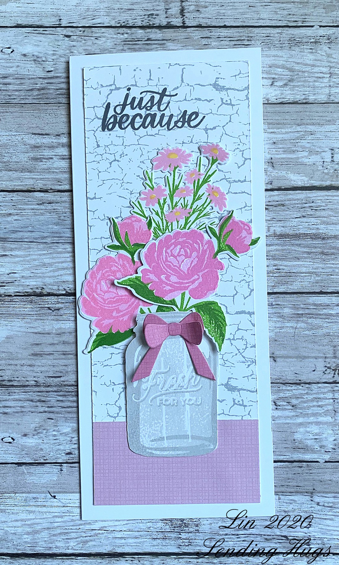 Sending Hugs Another Slimline Card sending-hugs-another-slimline-card