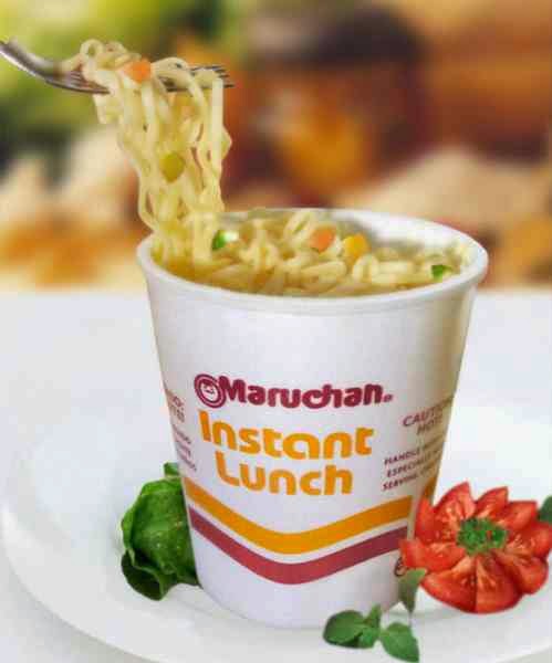 LA CRUDOTA: SOPA MARUCHAN, UN CACHITO DE CIELO PARA LA CRUDA