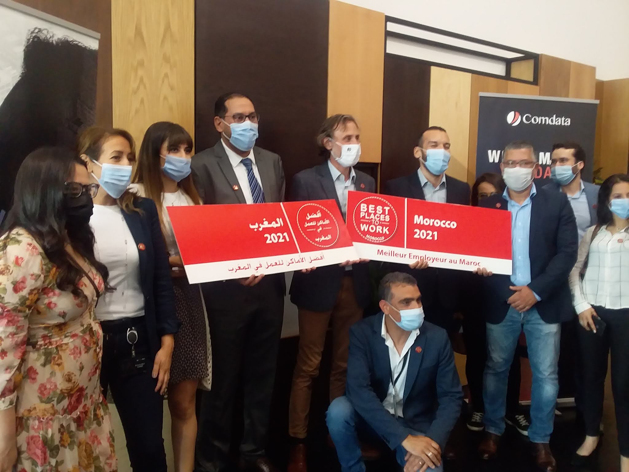 Comdata reçoit le trophée "Best Place To Work" au Maroc - arab travel ...
