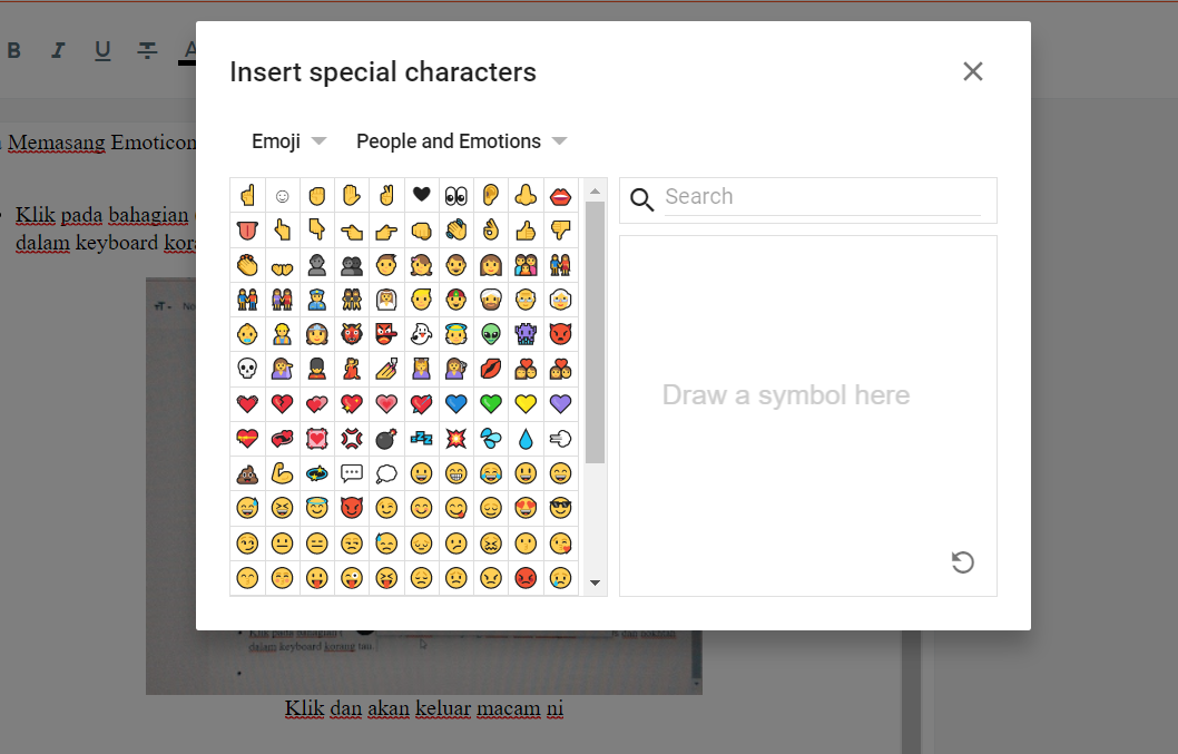 Cara Memasang Emoticon / Emoji di Bahagian Blog Post