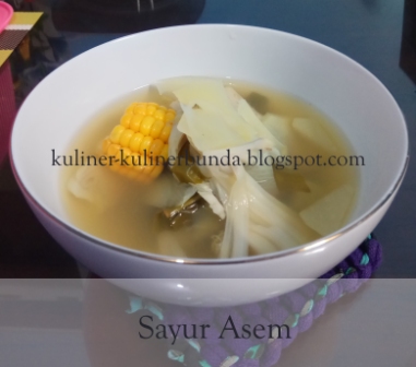 Resep Sayur Asem