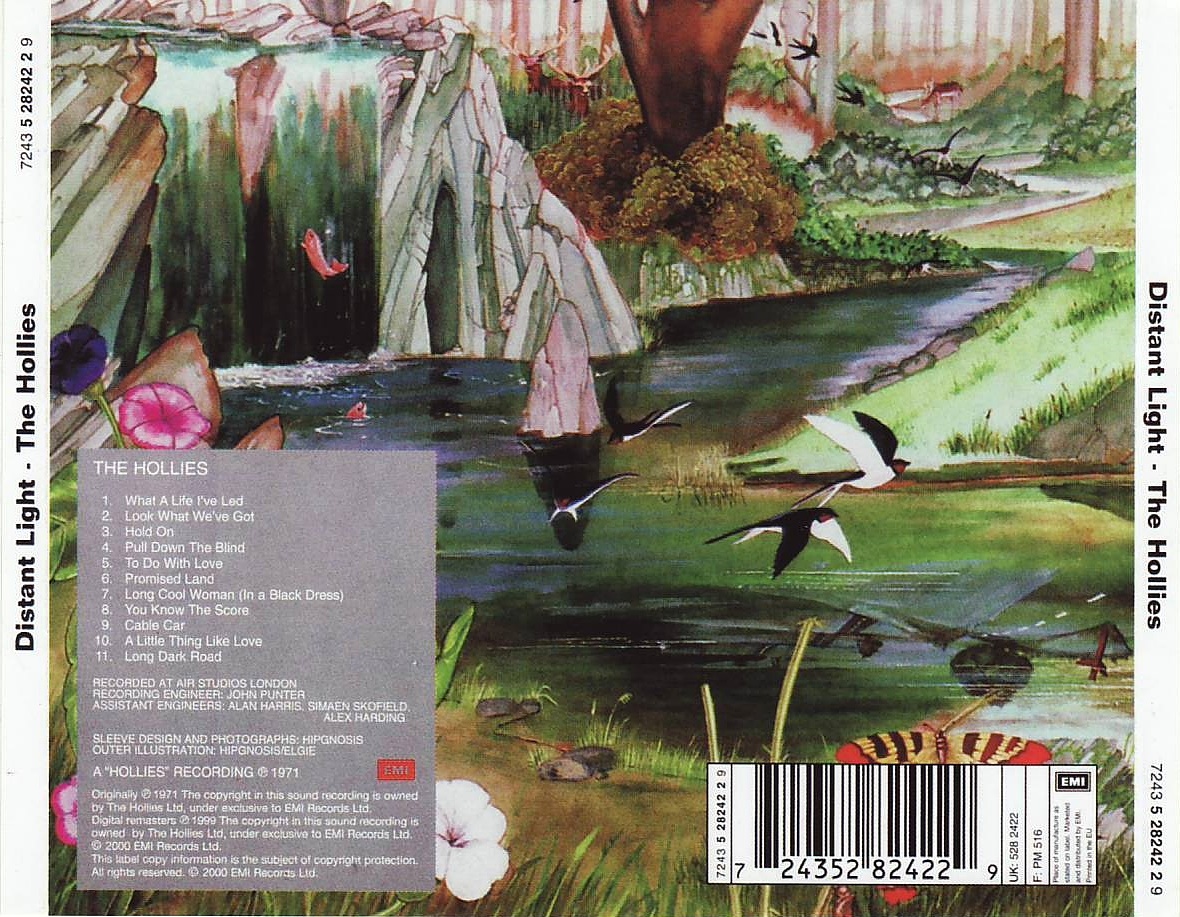 Classic Rock Covers Database: The Hollies - Distant Light (1971)