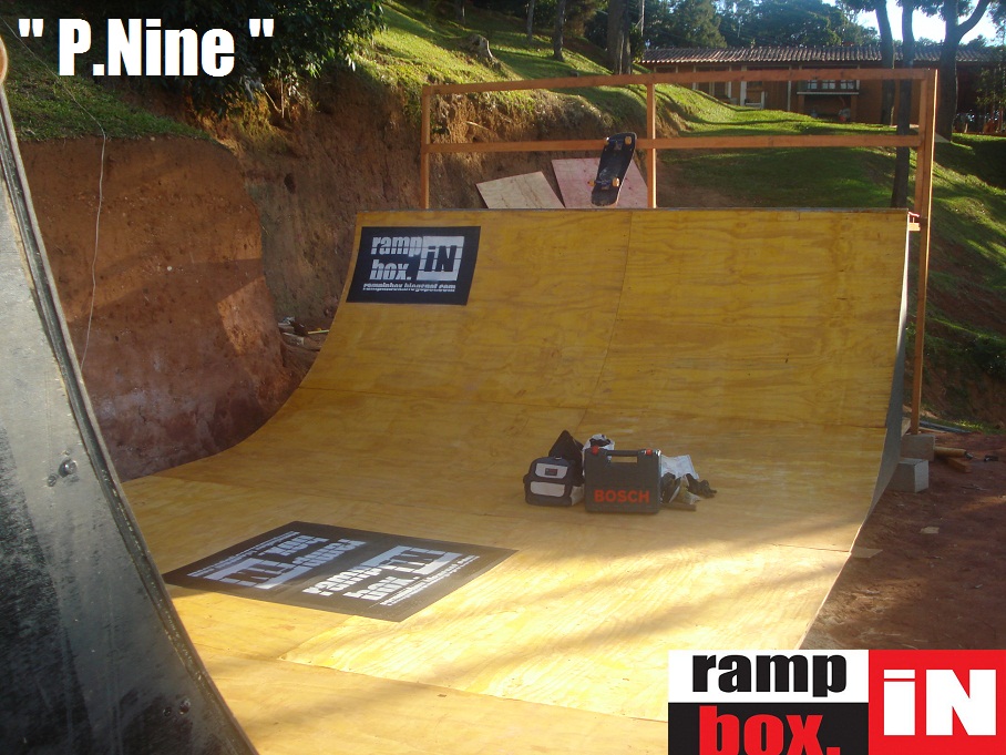 Ramp IN Box. : Mini ramp modelo " P.Nine " Mini Ramp EXCLUSIVO Ramp in Box.
