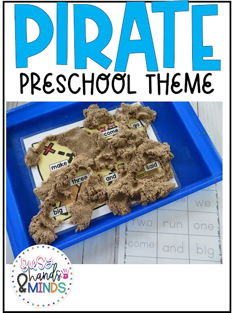 Pirate Preschool Theme | Busy Hands and Minds
