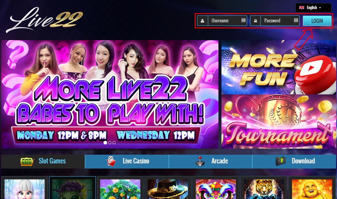 Cara Login Live22 | Agen Live22 | Agen Slot Live22