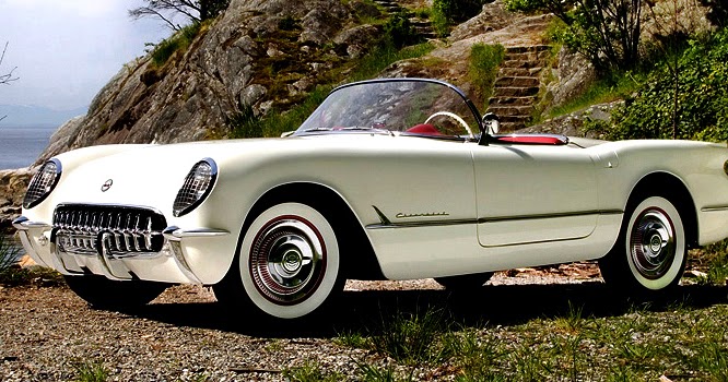 RETRO KIMMER'S BLOG: THE FIRST CORVETTE WAS ASSEMBLED IN FLINT JUNE 30 1953