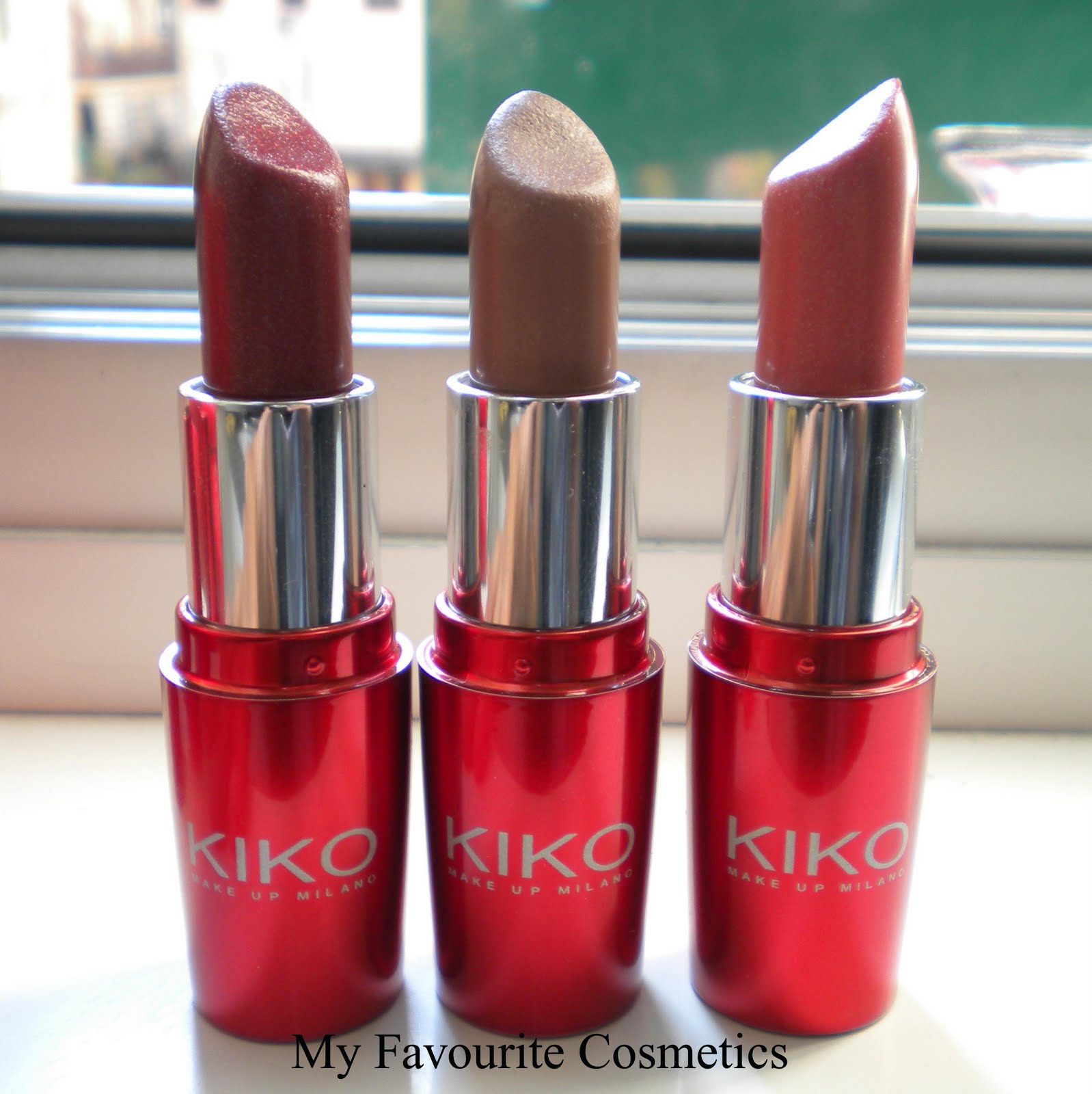 My Favourite Cosmetics: KIKO - Red Emotion Sheer Lipstick