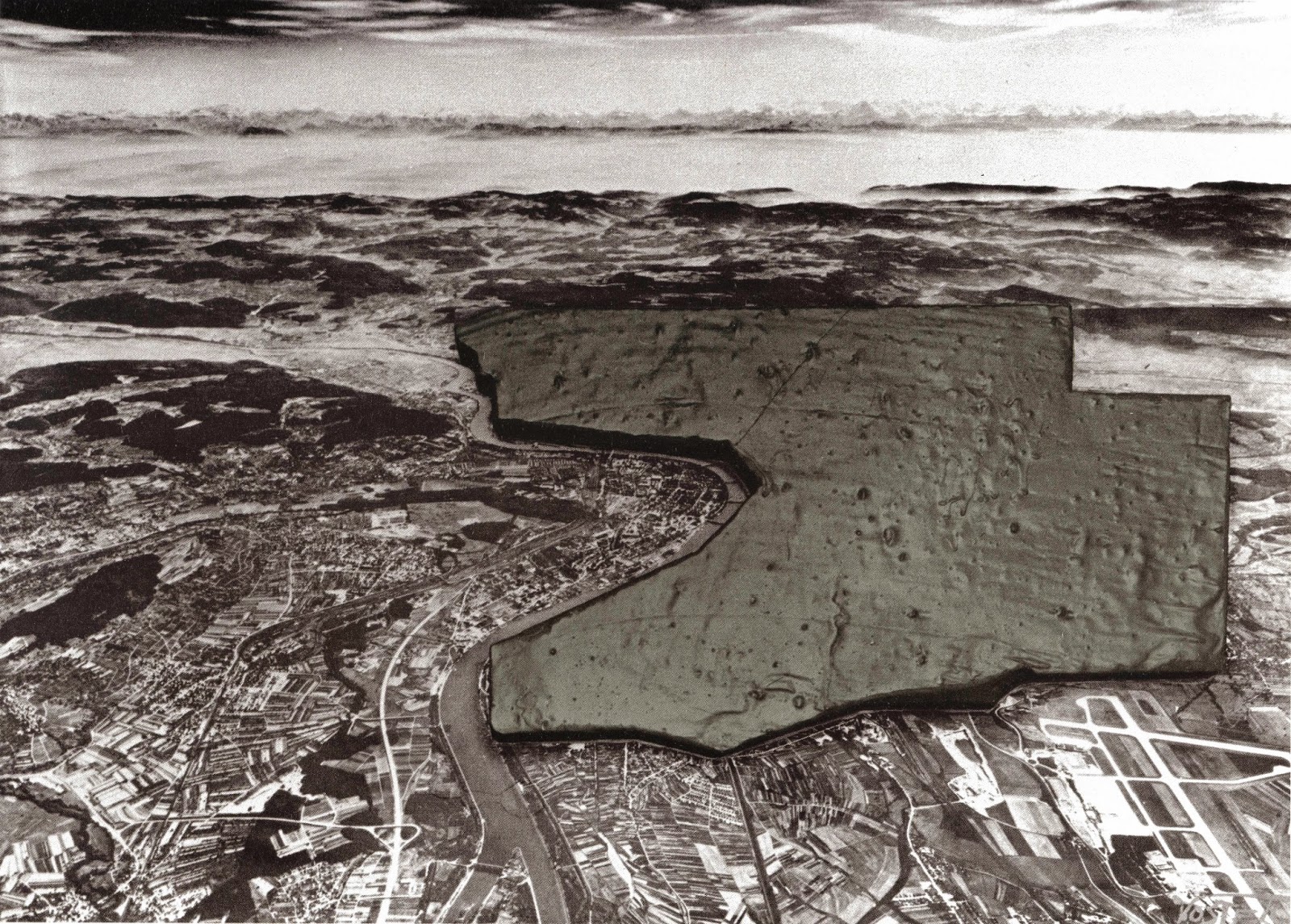 Bilder von Wolf Vostell (Auswahl): Wolf Vostell, Basel in Beton, 1971