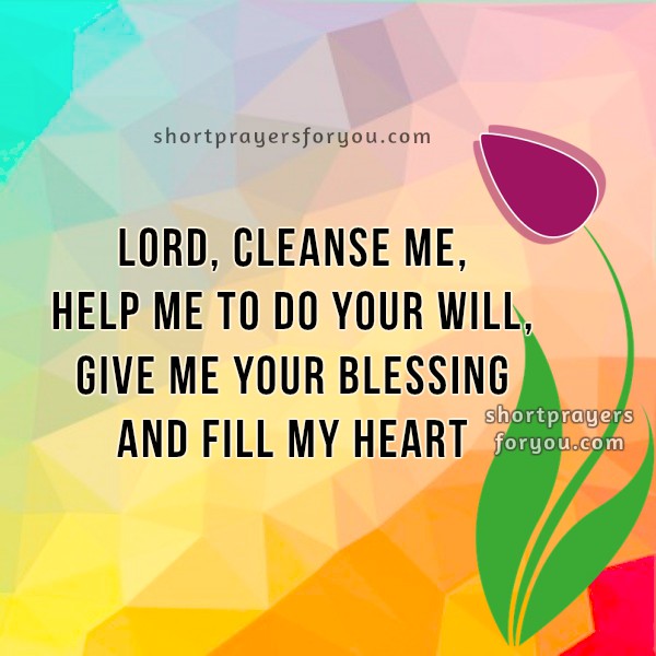 Lord Cleanse Me