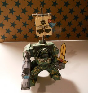Papercraft Instruction: Terminatorx Warhammer 40K | web wanderers