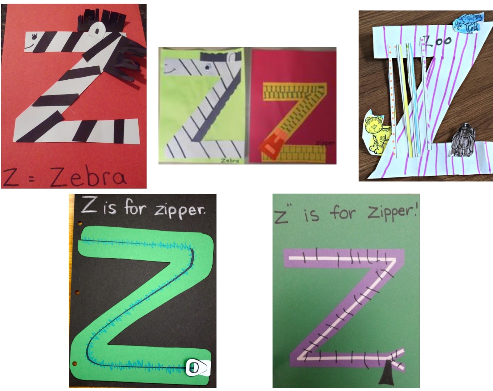 SAS Wild Colts: Language Arts - Letter Zz