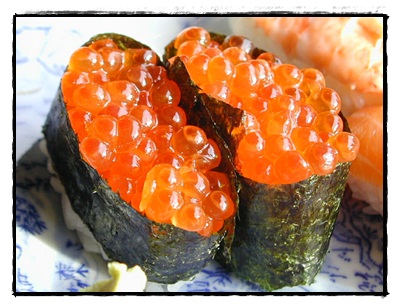 ikura - telur ikan salmon