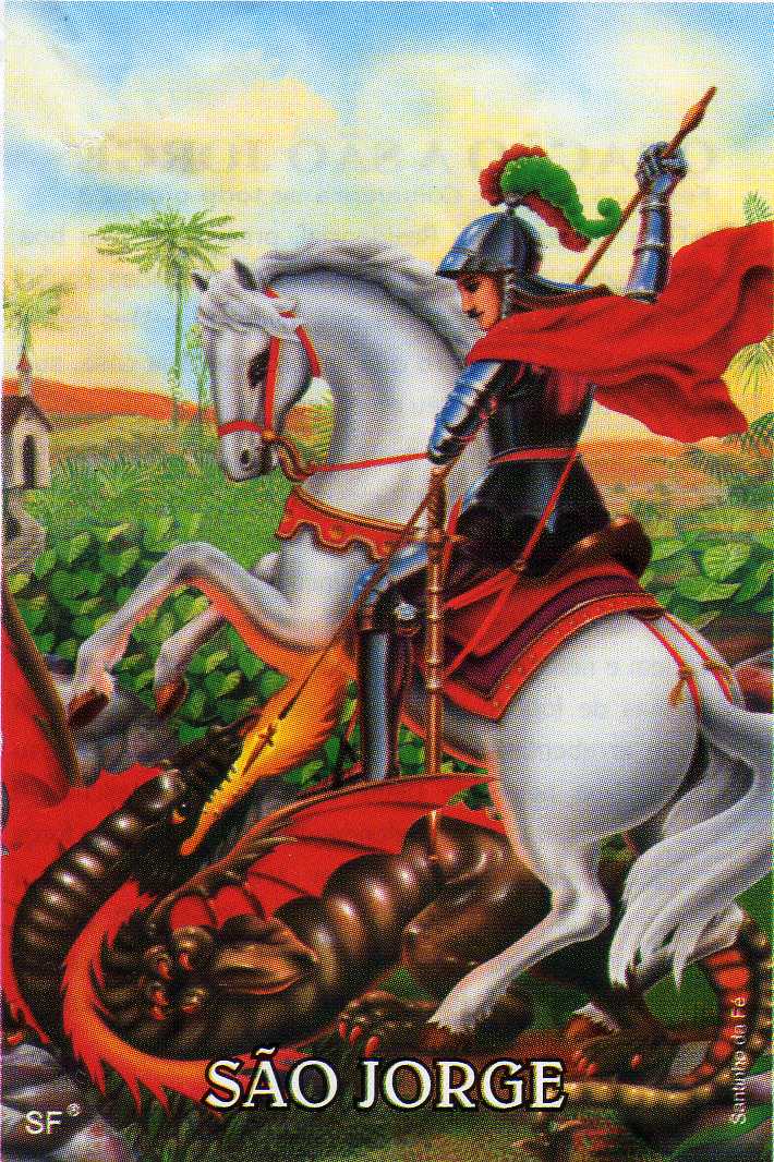 ARTE SACRA: IMAGENS DE SÃO JORGE (Saint George)
