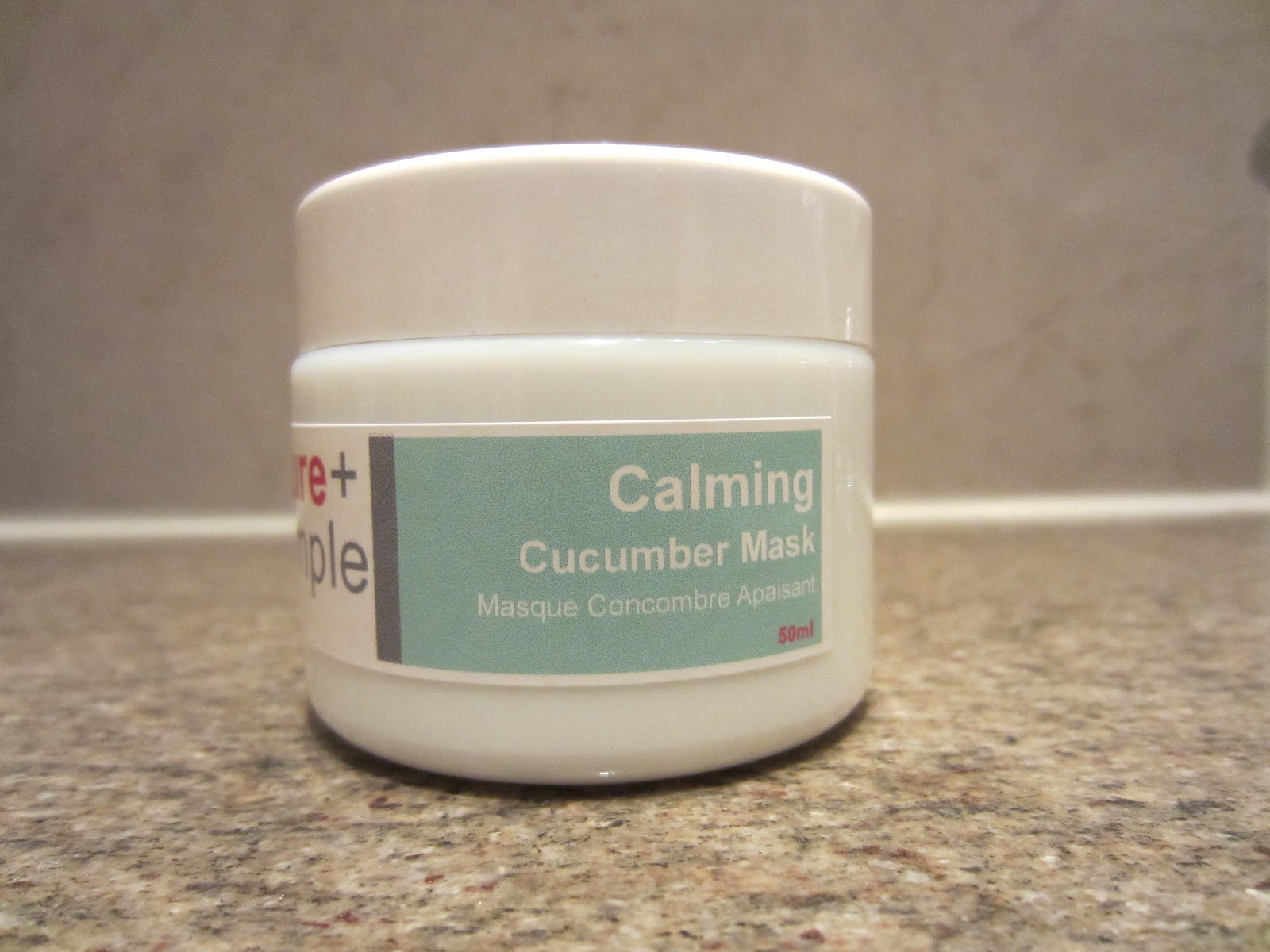 Live It, Love It, Green It: Pure+Simple: Calming Cucumber Mask Review