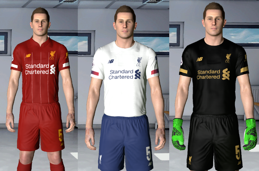 PES 17 Liverpool F.C. Kits Pack Season 2019-20 by Jooh 74