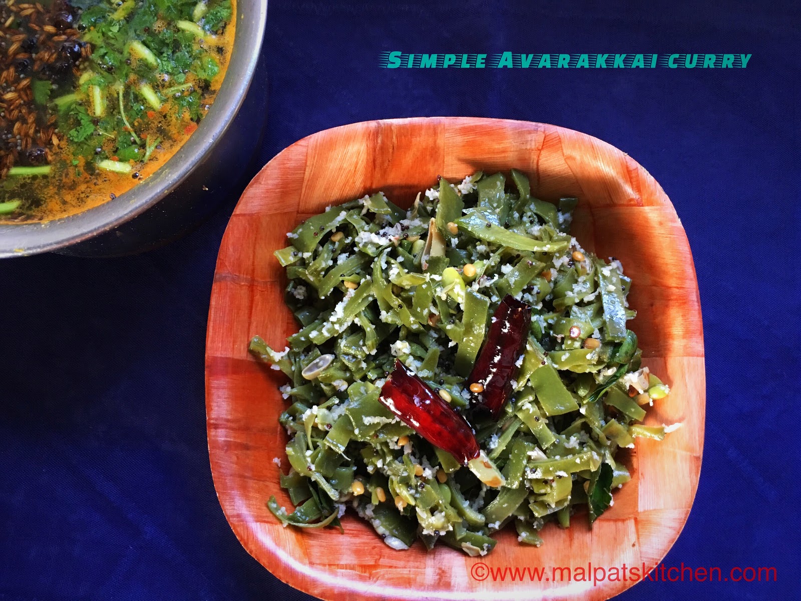 SIMPLE AVARAKKAI CURRY, how to make a simple broad beans curry ...