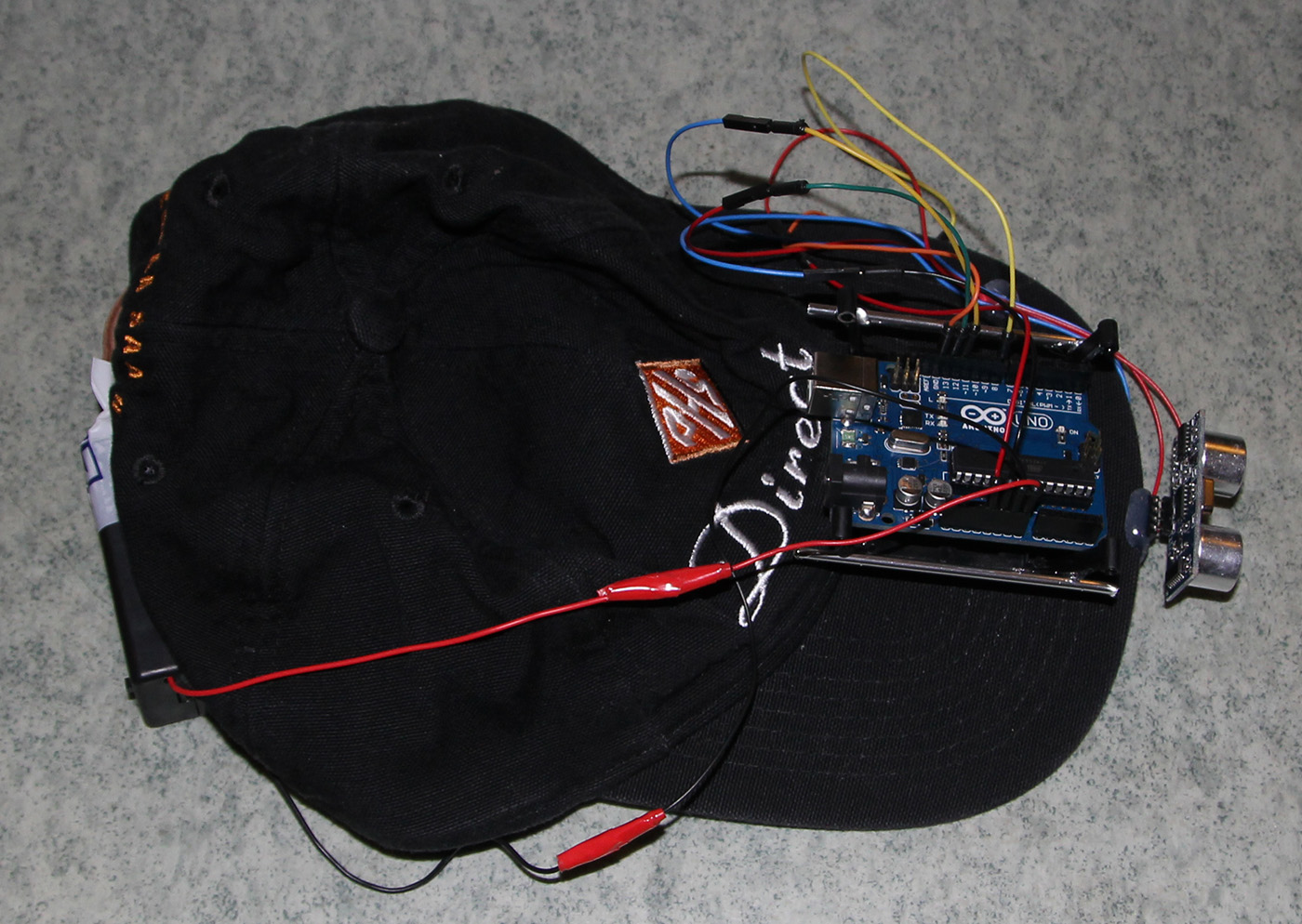 Arduino blog by Niki Ahlskog: Final project, hat with ultrasonic sensor ...