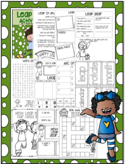 1st Grade Hip Hip Hooray!: Leap Day Activities Freebie!