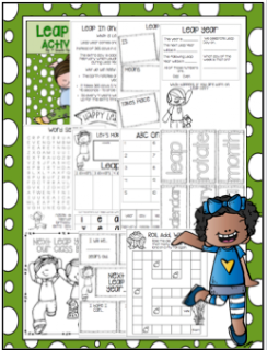 1st Grade Hip Hip Hooray!: Leap Day Activities Freebie!