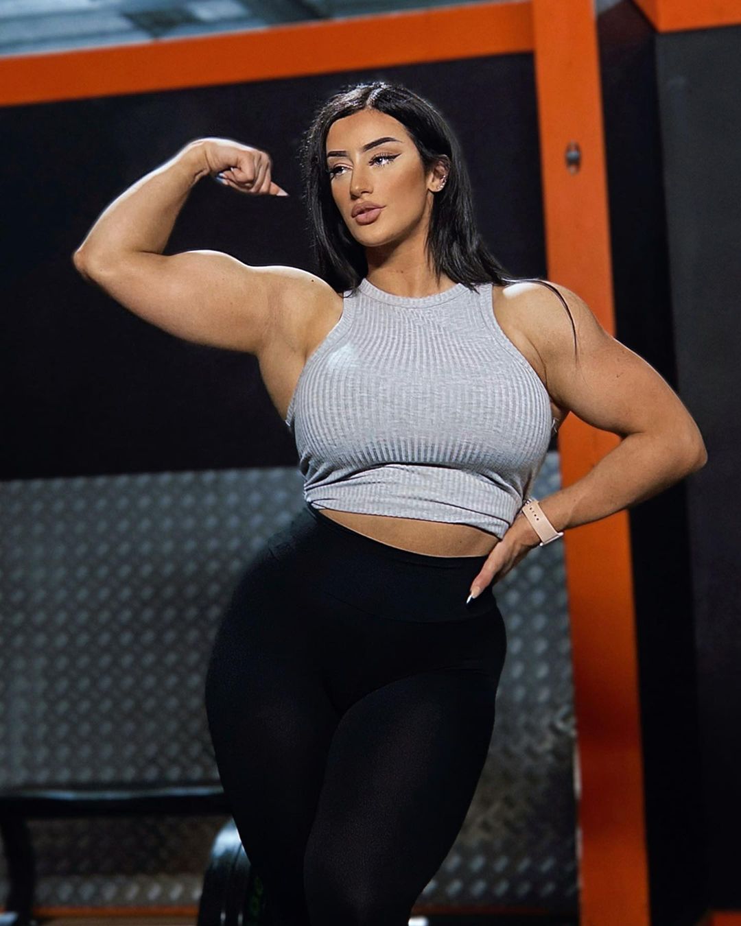 Aussie Female Bodybuilder Kiki Vhyce Hot Photos