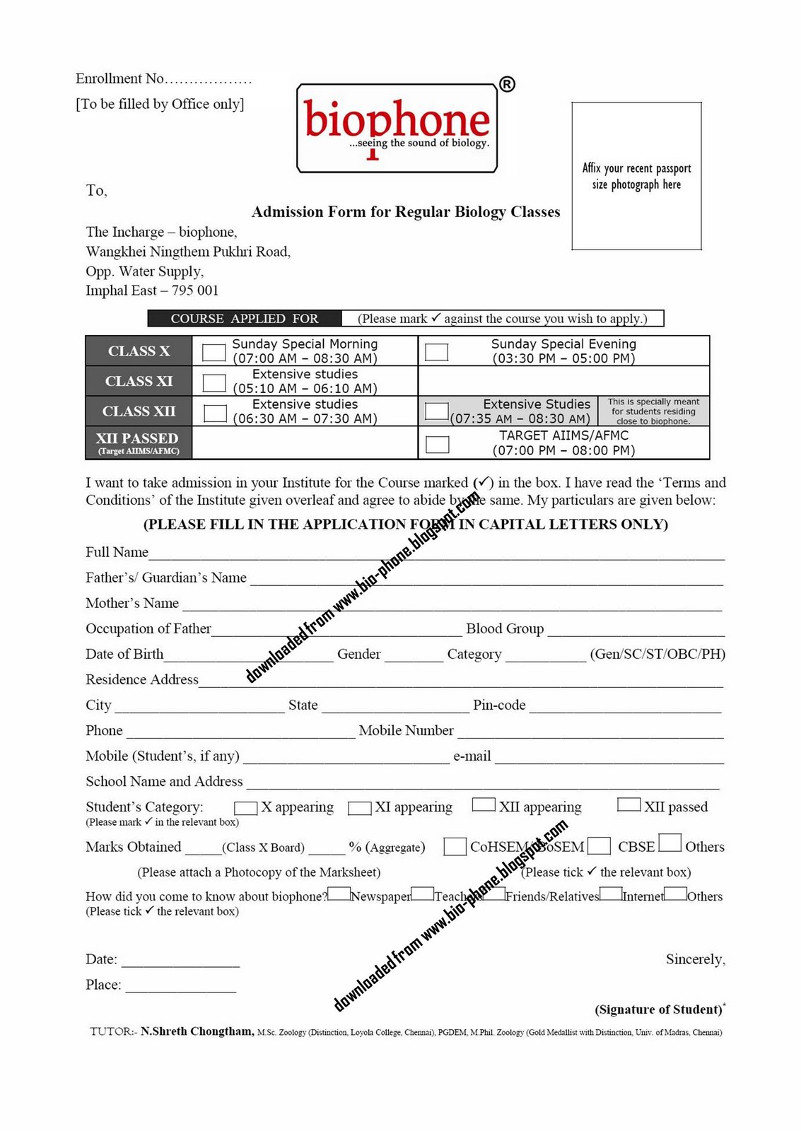 biophone: AUDIO-VISUAL INTERACTIVE CLASSES