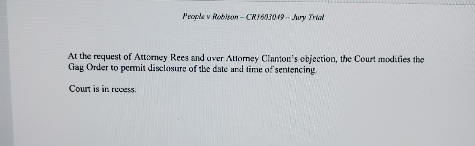 Words Worth: Maxx Robison enters plea in murder case