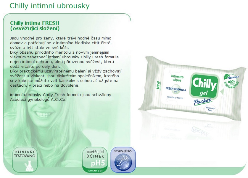 Brunette's world: Chilly gel intima - Fresh