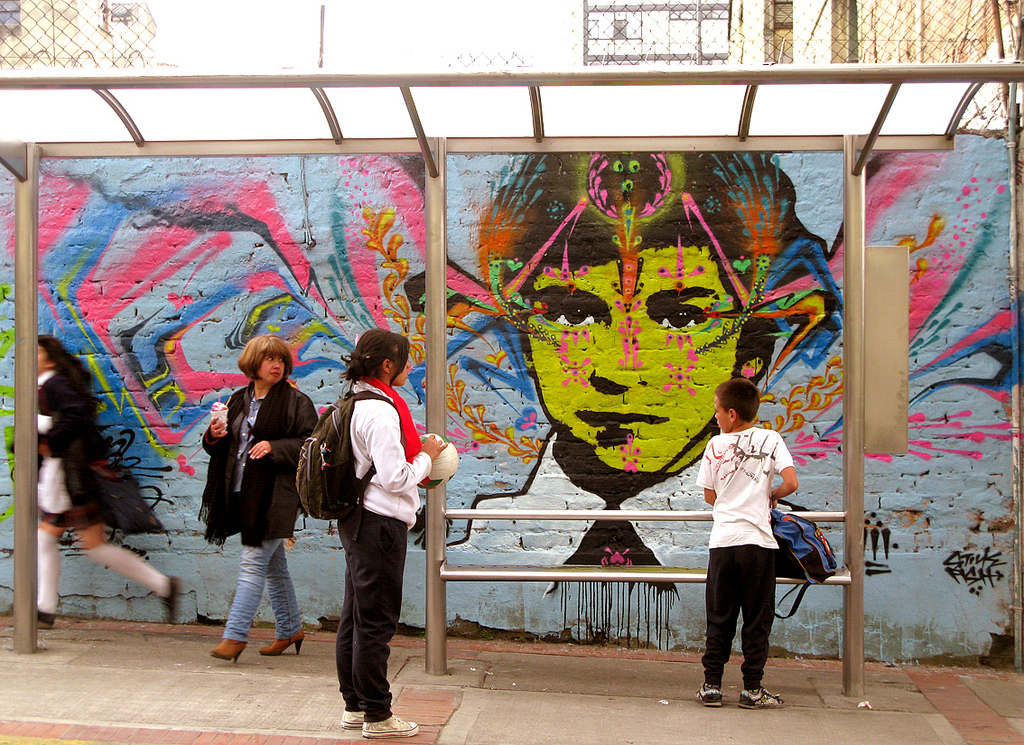 Stinkfish New Mural In Bogota, Colombia – StreetArtNews