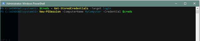 Manage Windows Credential Manager with PowerShell
