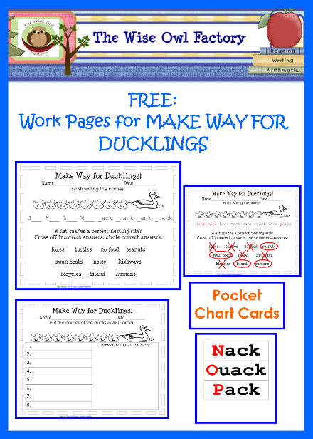 Spring Book 4: Make Way for Ducklings - Mom Envy