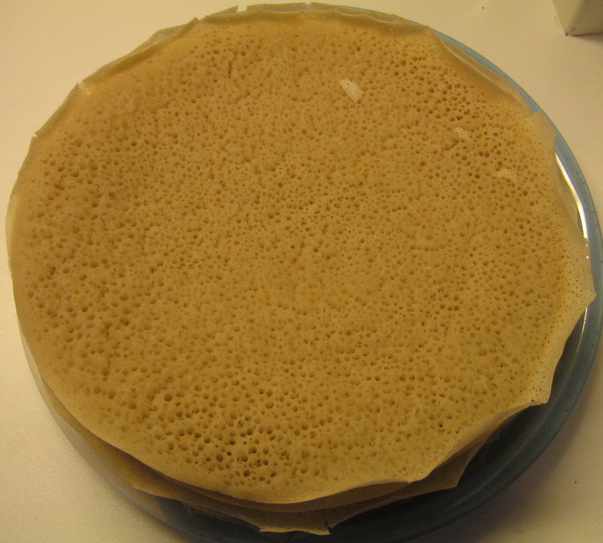 North Pole: Injera ohje / Step by step instructions: how to make injera