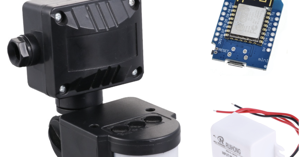 Simple outdoor PIR sensor for home assistant