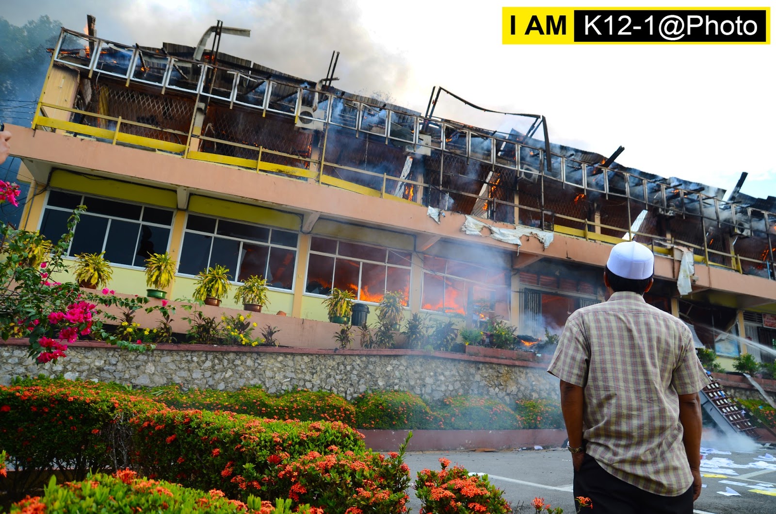 K12-1@Photo: SMK Simanggang Sri Aman Terbakar Bhgn 5