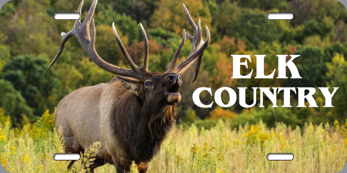 PA Elk Country: Elk License Plates and Books