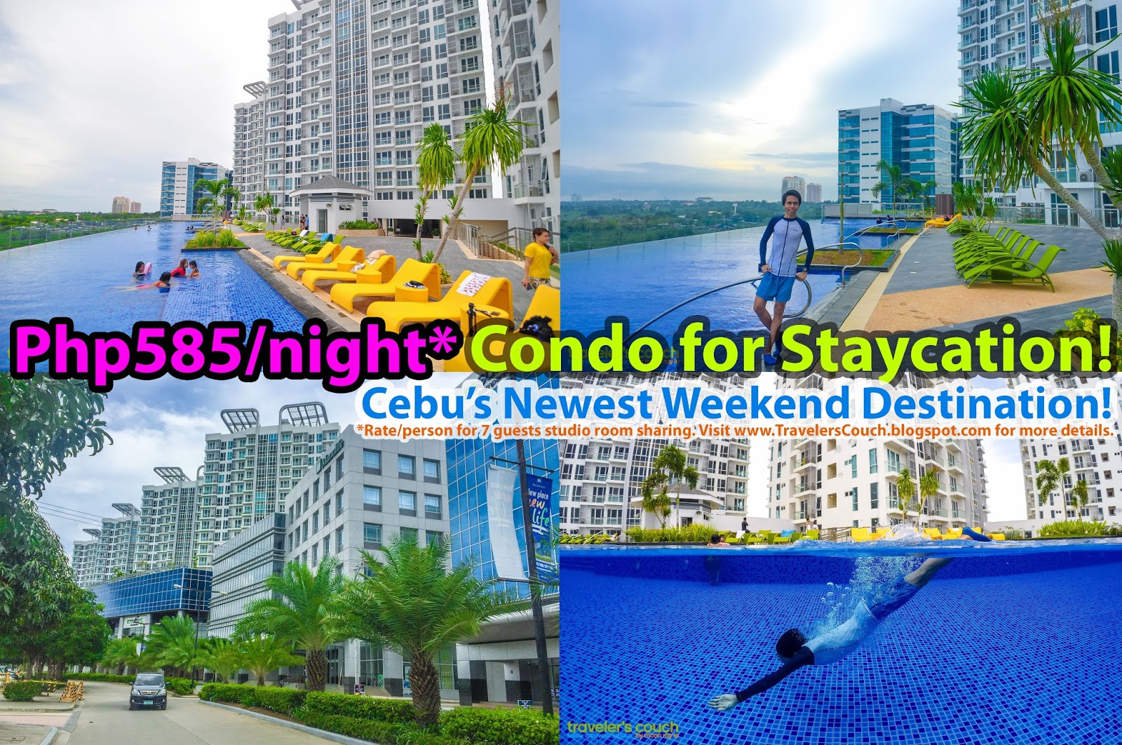 Mactan Newtown Cebu: Affordable Condo for Weekend Staycation with Infinity Pool, Gym, Beach ...