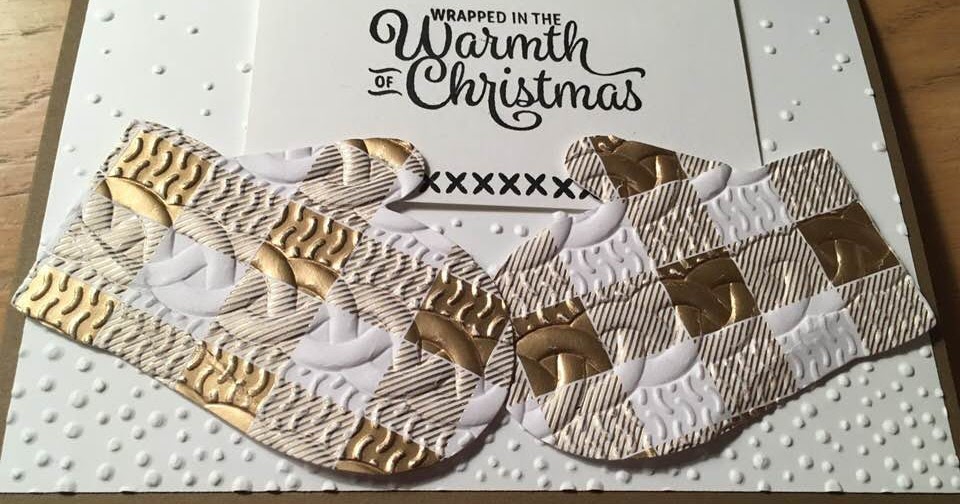 Stampin' Kat: Golden Mittens