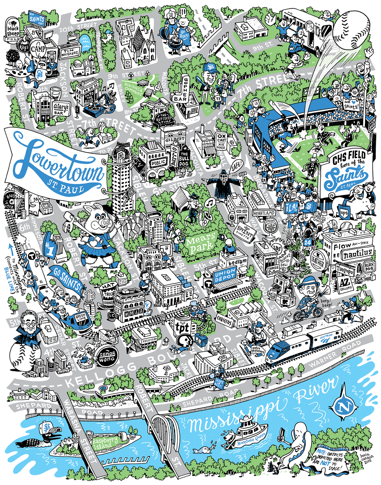 Daughter Number Three: Kevin Cannon Visualizes Lowertown