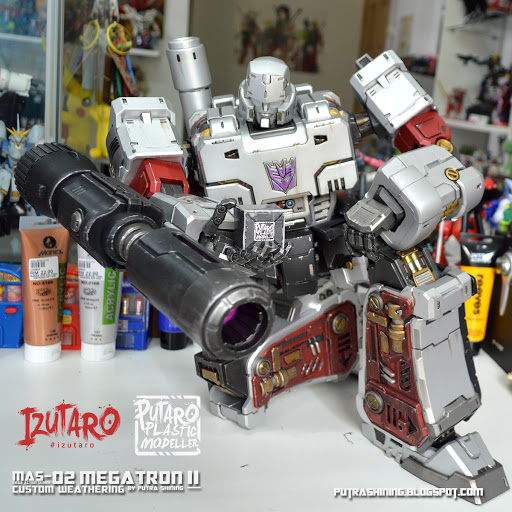 Transformers Megatron II | MAS-02 Mega Action Series 18" | Customize ...