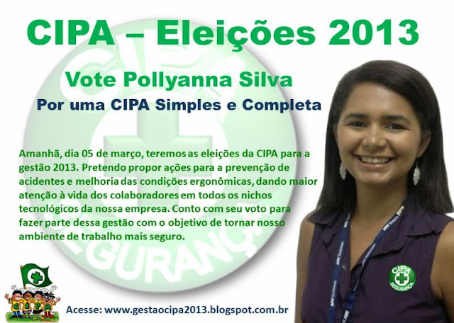 Por uma CIPA Simples e Completa: ELEIÇÕES CIPA 2013