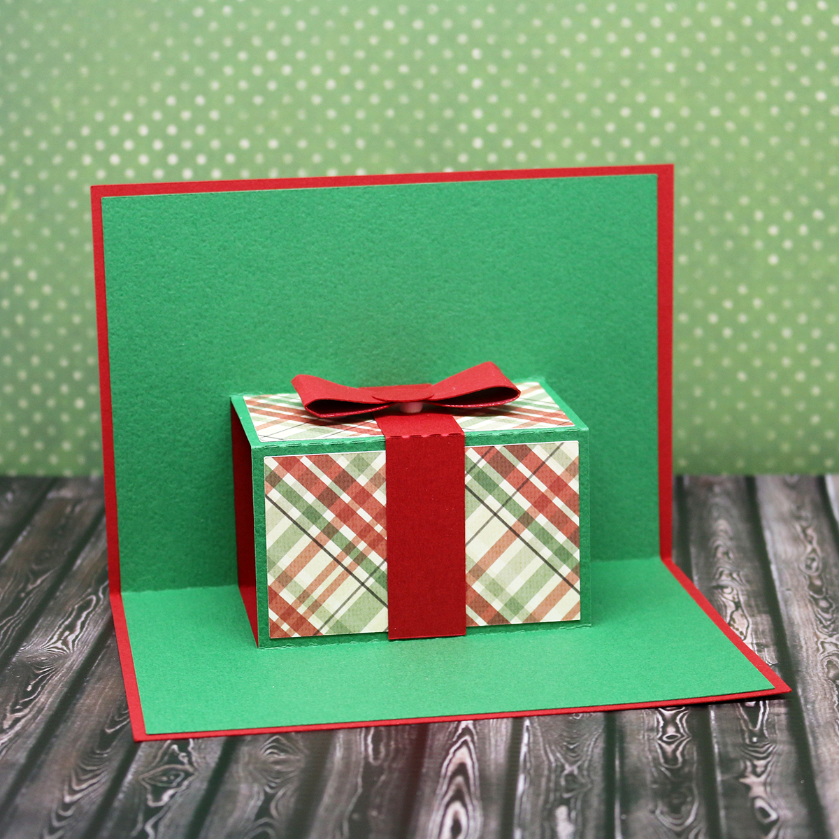 Pop-Up Present Card and Layered Bow | Bits of Paper
