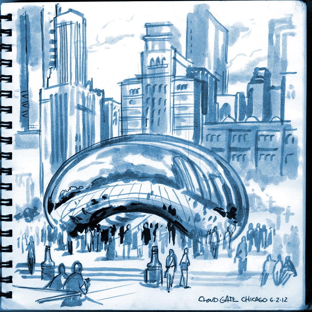 Dewey Draws!: Chicago For A While