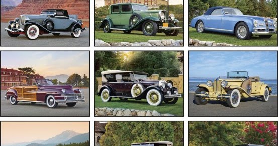 Classic car calendars to mesmerizing your consumers all year long