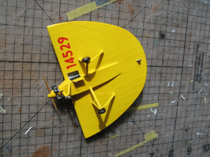 Arup S.4 flying wing trike mod, scratchbuilt 1/72 scale - Ready for ...