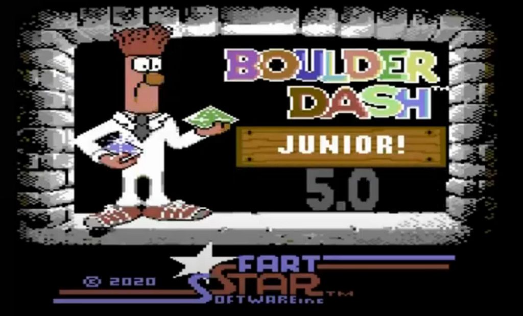 Indie Retro News: Boulder Dash Junior V - Another C64 Boulder Dash Game ...