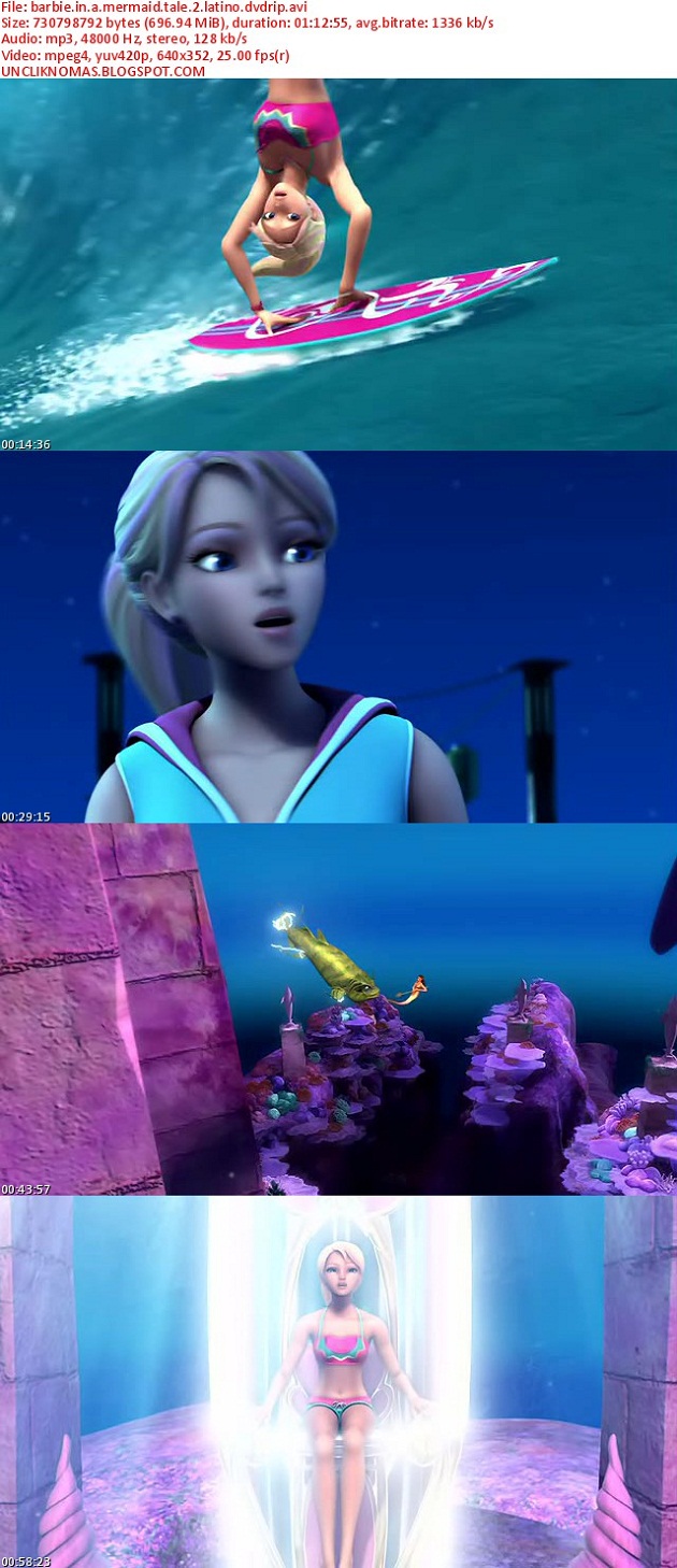 Barbie In A Mermaid Tale 2 2012 Dvdrip Xvid Target dvd releases ...