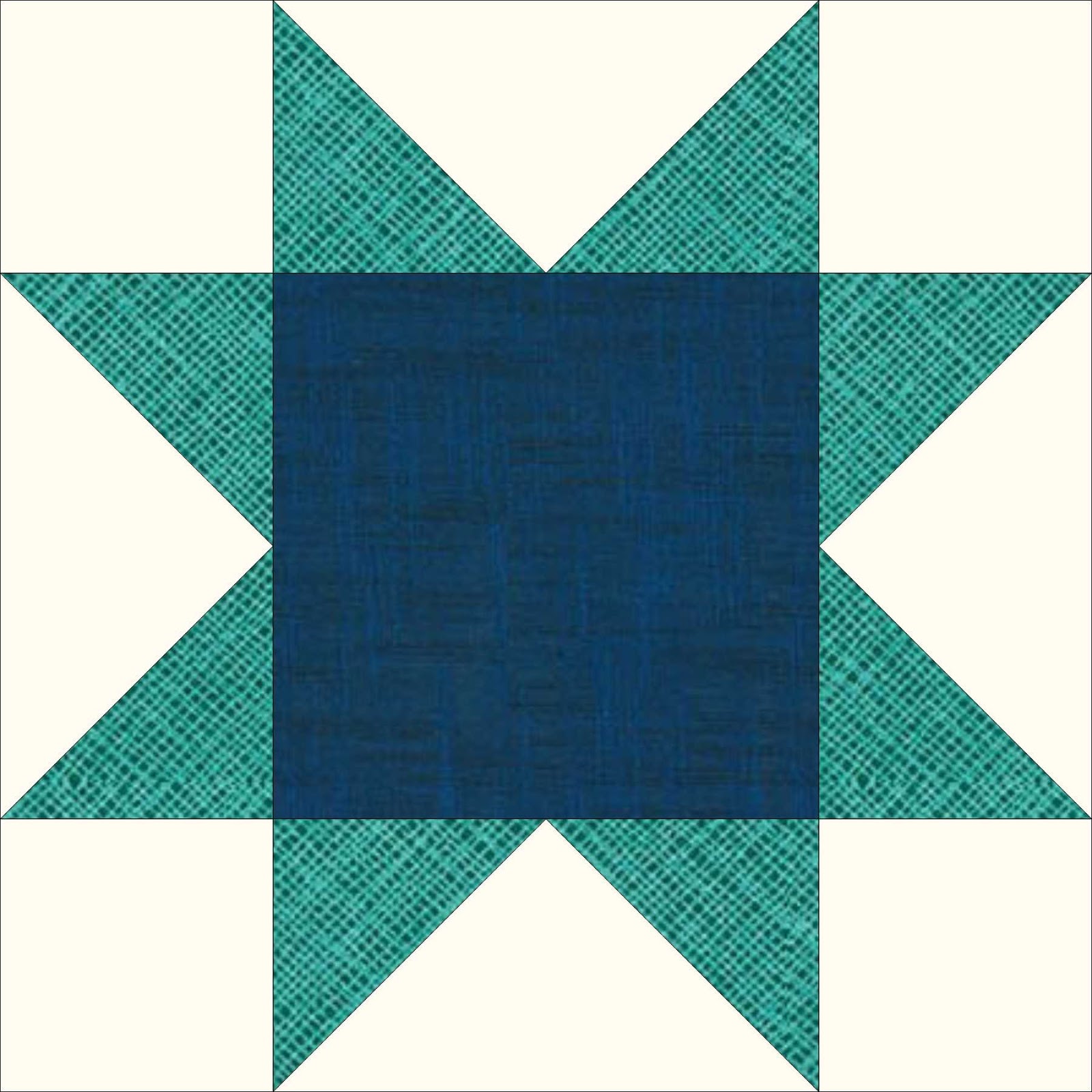 Quilt With a View: Tricia's Favorite Quilt Blocks -- Block 10 SAWTOOTH STAR