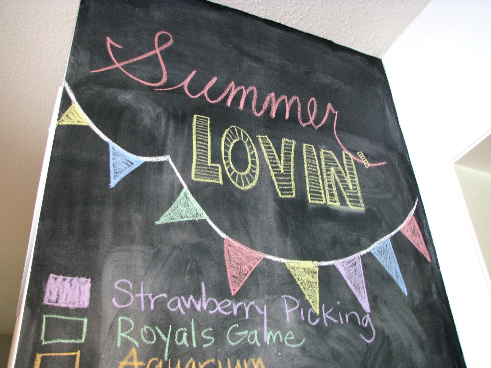 How to Create a Chalkboard Summer Fun Bucket List - Life Love Larson