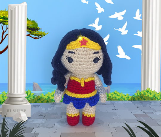 Hi Sheep English: Wonder Woman