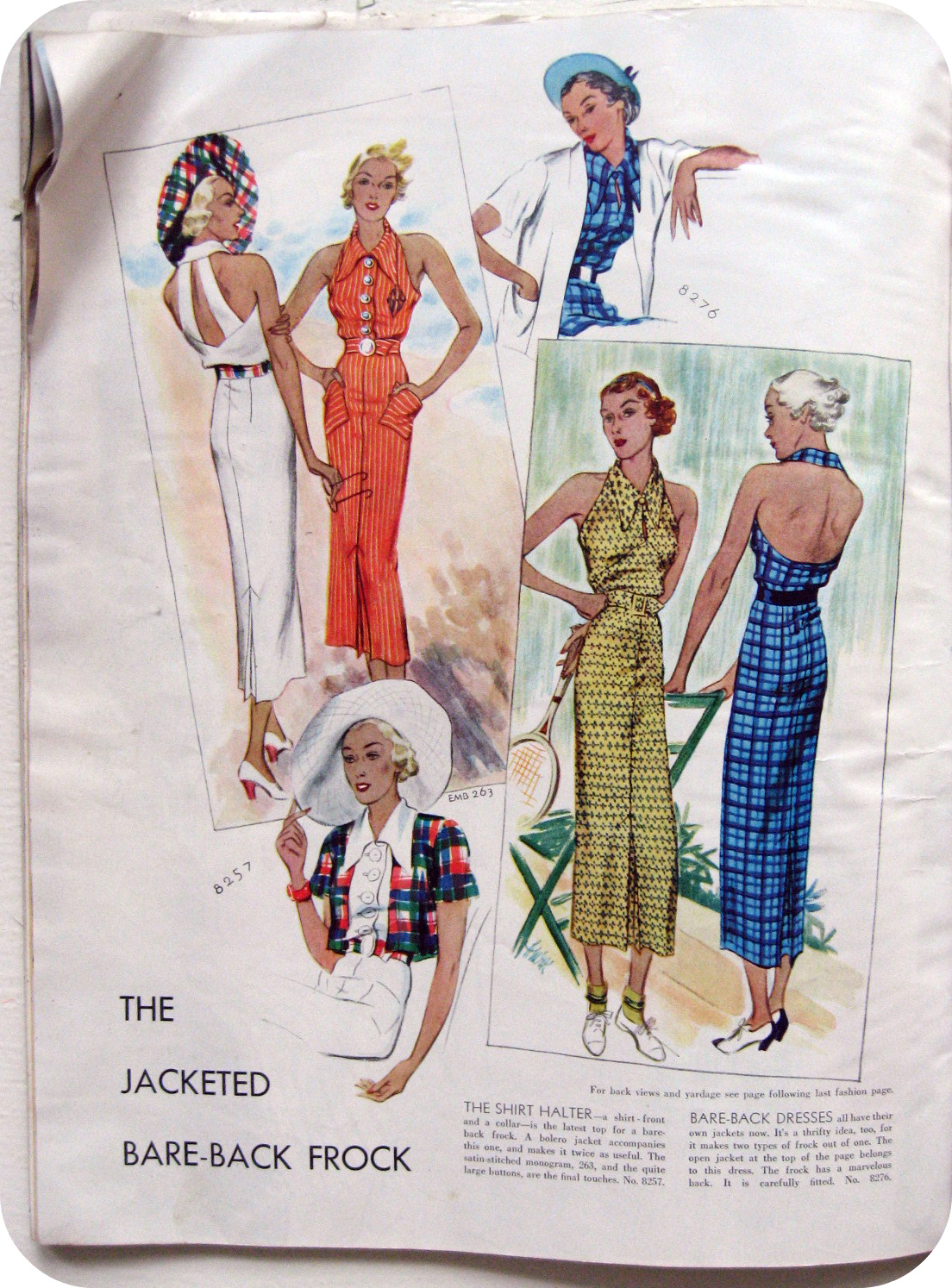 small earth vintage: fashions from McCall's, May 1935