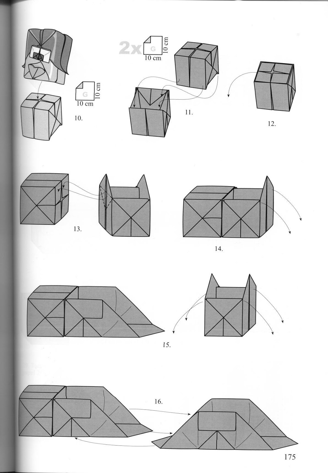 Origami Cartoon 4 Original - Ruby Book Origami
